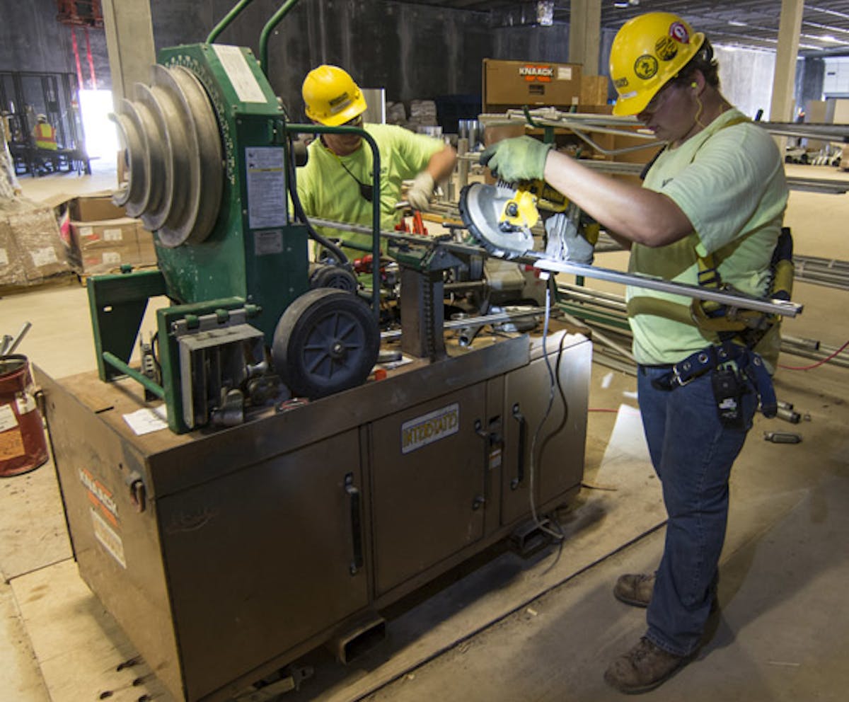 Fast-Track Project Demands Labor-Saving Methods | EC&M