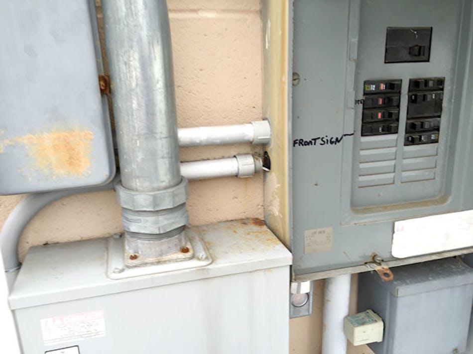 What's Wrong Here? Hint: Botched box installation | EC&M