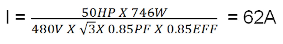 Motor Nameplate Current vs. NEC Full Load Current Values | EC&M