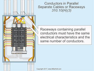 Code Q&A: Conductors Installed in Parallel | EC&M