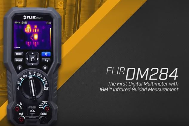 Introducing the FLIR DM284 Thermal Imaging Multimeter | EC&M