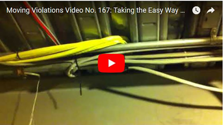 Moving Violations Video No. 167: Taking the Easy Way Out | EC&M