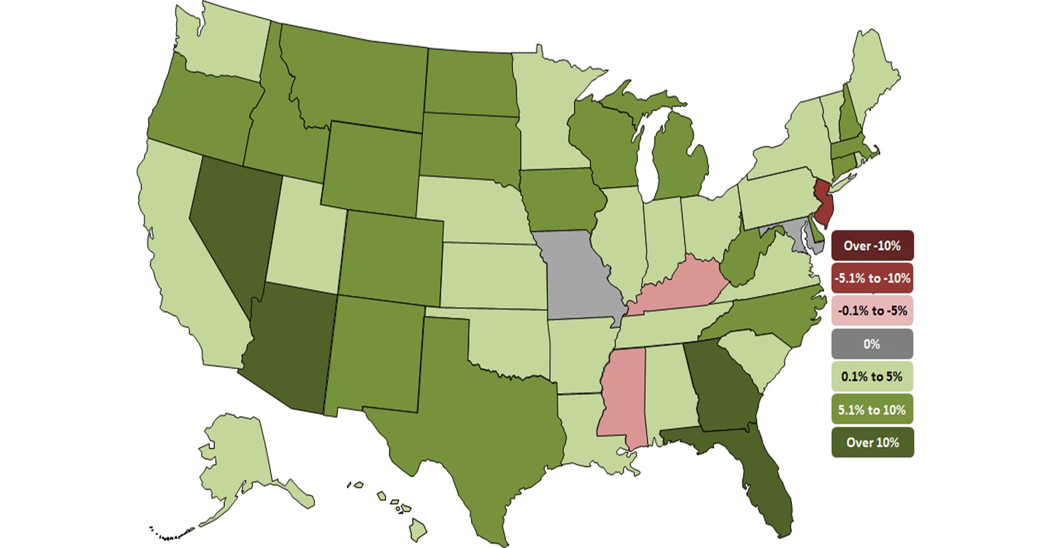 Construction Employment Rises from September 2017 to September 2018 in ...