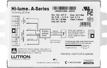 Hi-lume A-Series LED Driver | EC&M