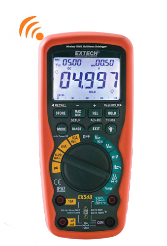 EX540 Wireless Datalogging Multimeter | EC&M