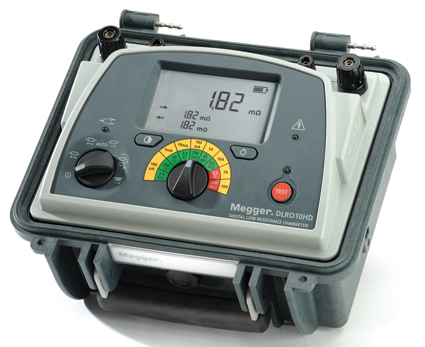 DLRO10HD Low-Resistance Ohmmeter | EC&M