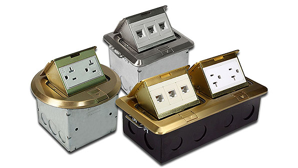 Pop-up floor boxes | EC&M