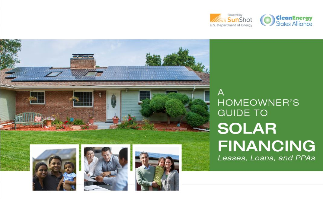 CESA Creates Solar Financing Guide for Homeowners | EC&M
