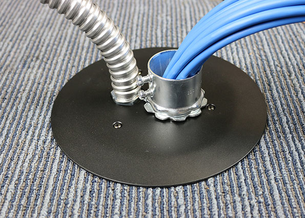 Furniture feed poke-thru | EC&M