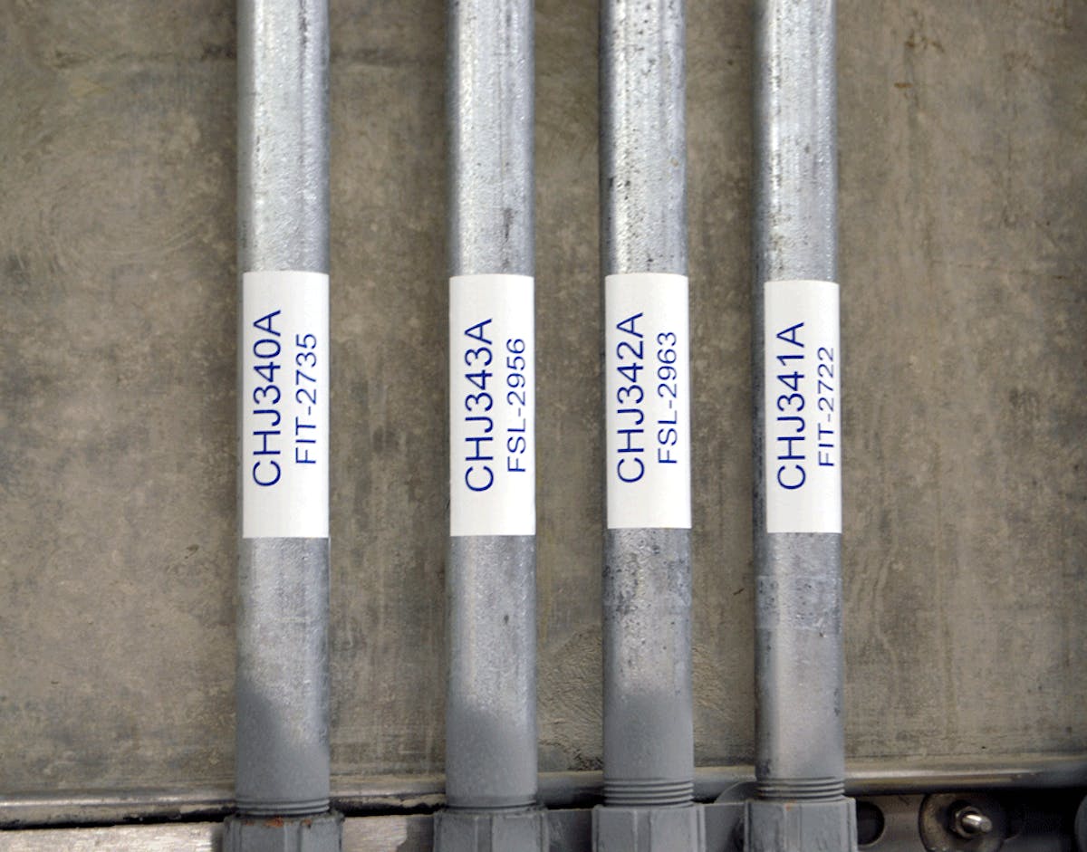 Labeling Electrical Conduits the Right Way | EC&M