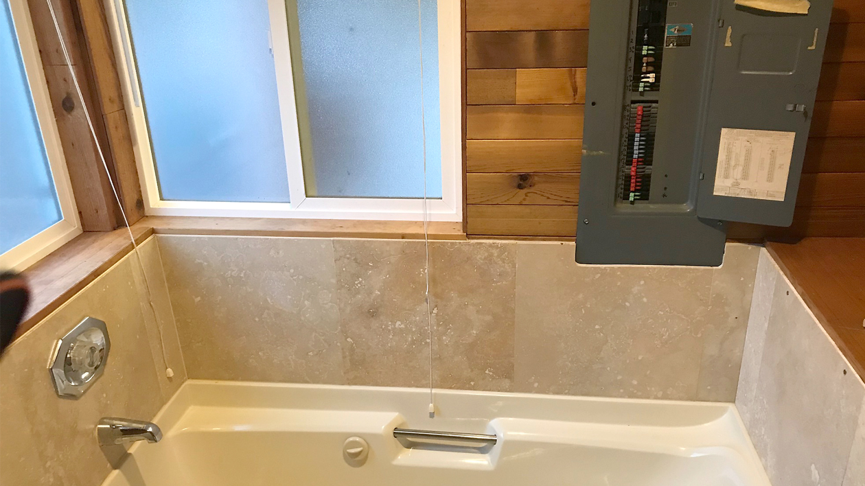 What’s Wrong Here? Hint: Nice tile work around that panelboard cover ...