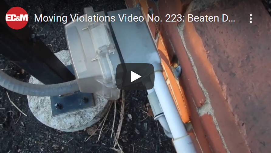 Moving Violations Video No. 223: Beaten Down by the Elements | EC&M
