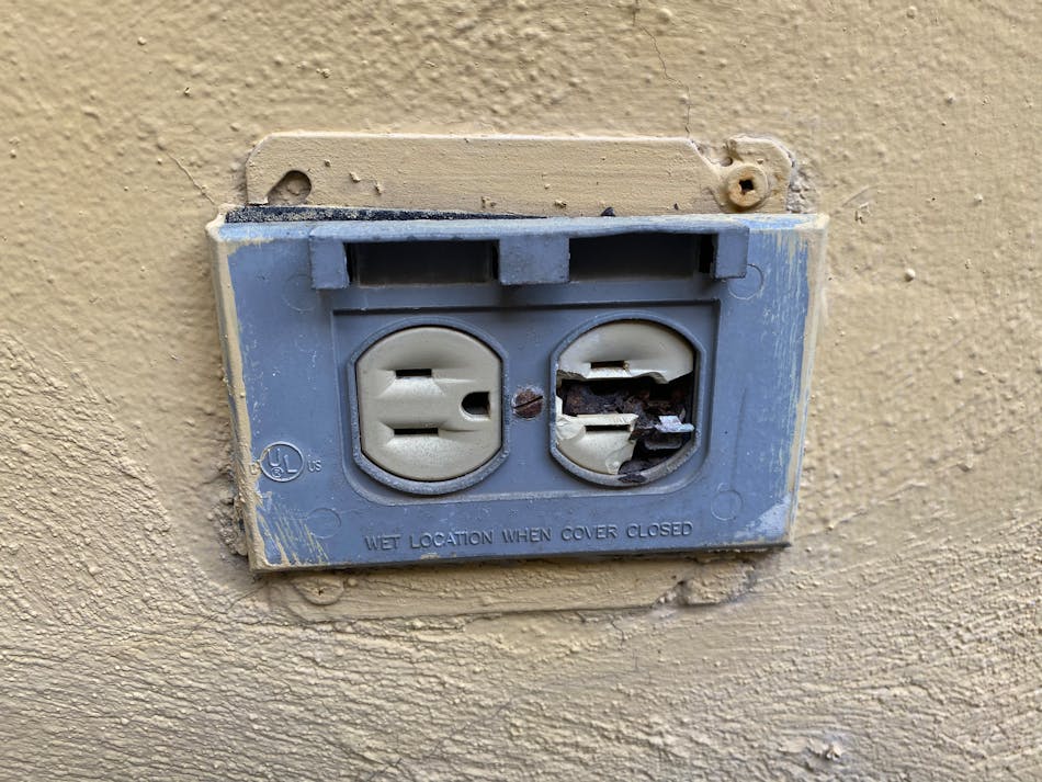 What's Wrong Here? Hint: Missing and Damaged Parts | EC&M