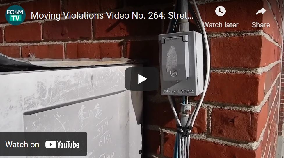 Moving Violations Video No. 264: Stretching the Limits of No Support | EC&M
