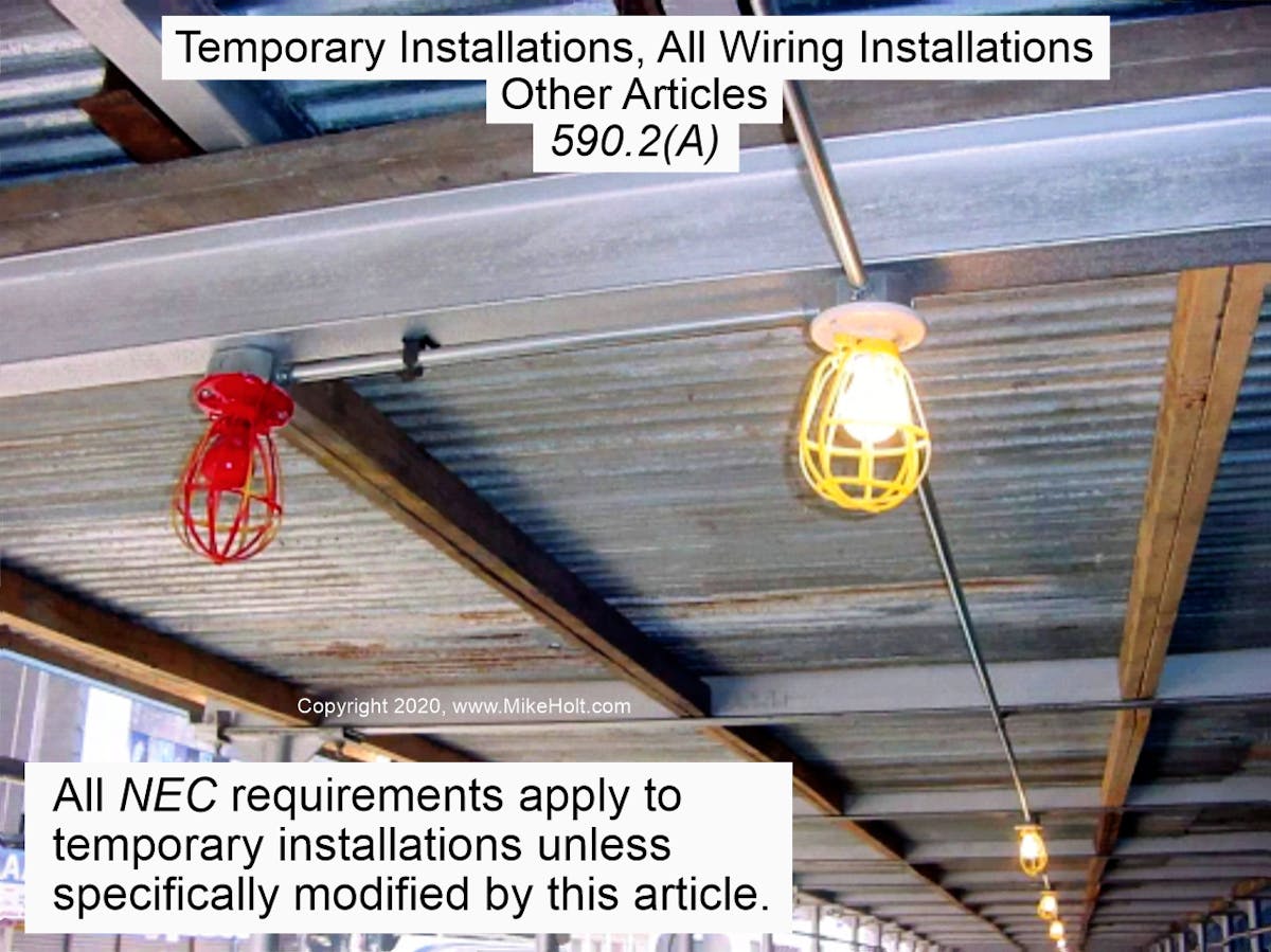 Temporary Installations | EC&M