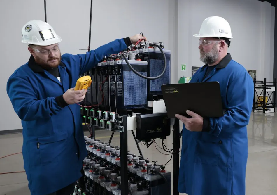 Inside the Shortage of Trained Stationary Battery Technicians | EC&M