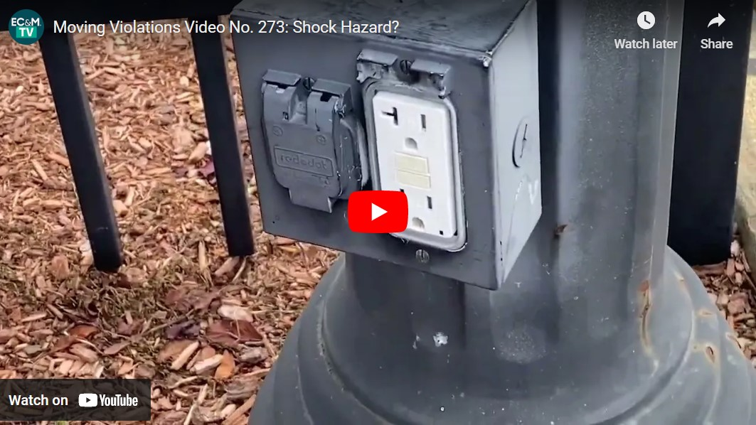 Moving Violations Video No. 273: Shock Hazard? | EC&M