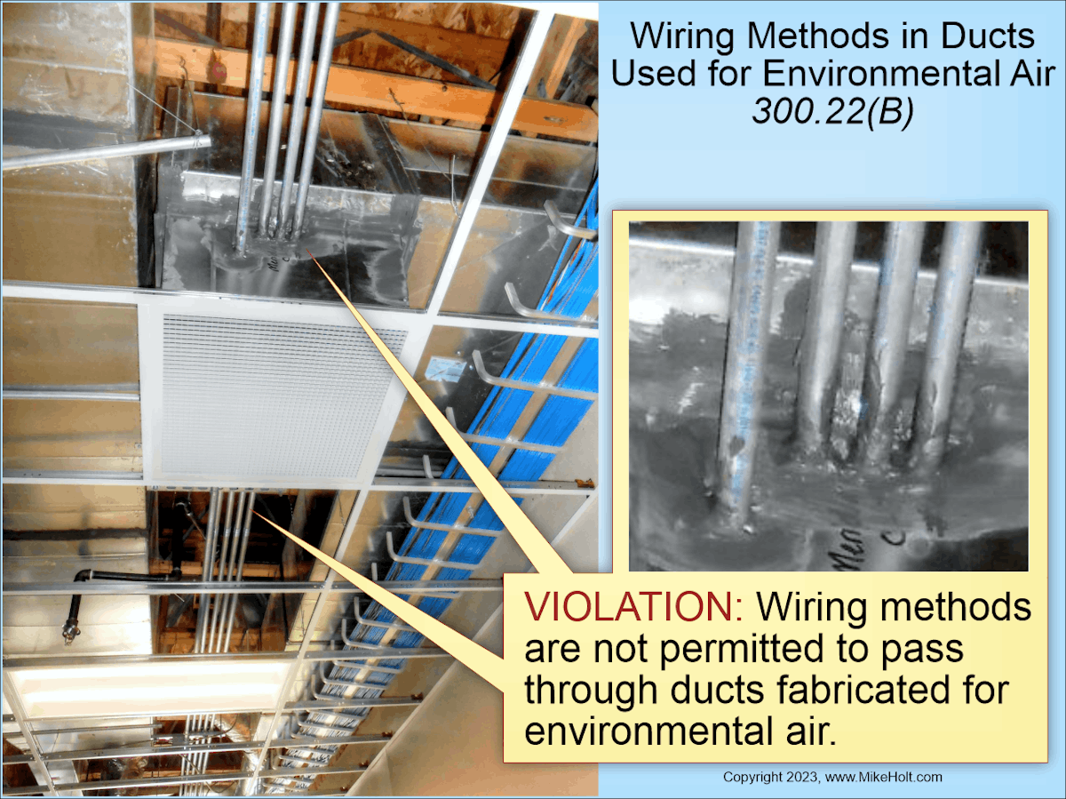 Code Q&A: NEC Requirements for Wiring in Ducts Used for Dust, Vapor, or ...