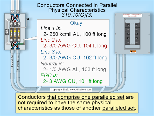 Stumped by the Code? NEC Requirements Paralleling of Conductors | EC&M
