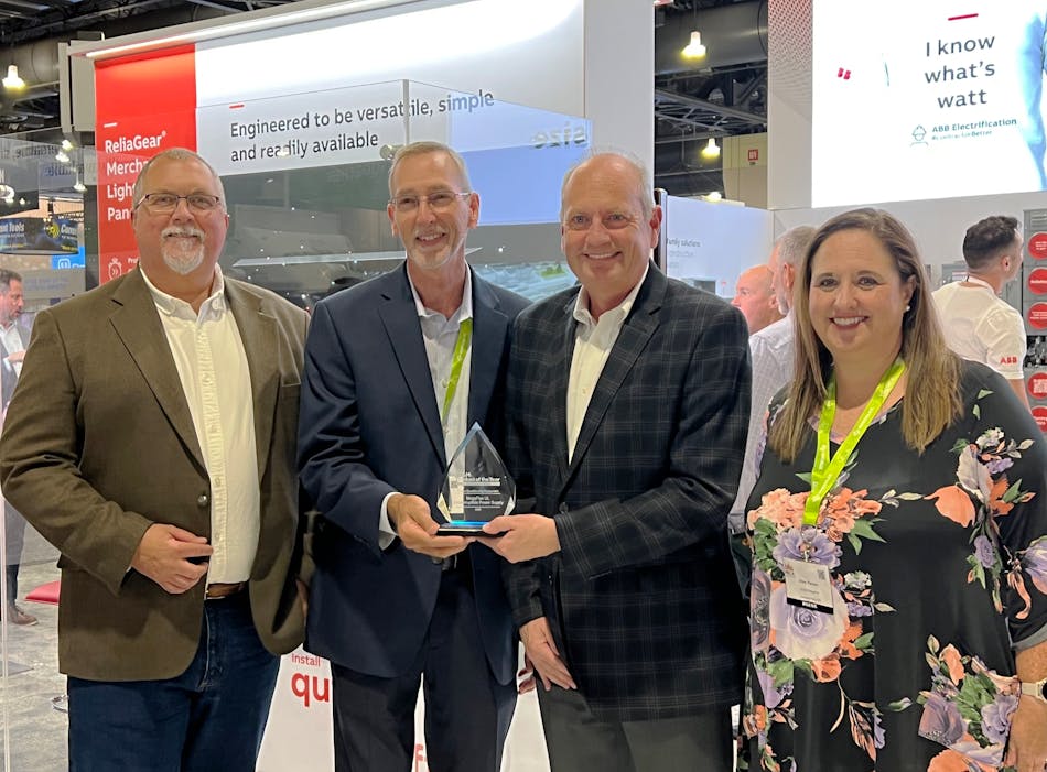 2023 EC&M Product of the Year Platinum Winner Honored at NECA Show | EC&M
