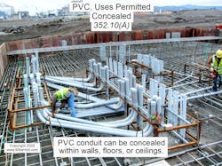 Stumped by the Code? NEC Requirements for Installing PVC | EC&M