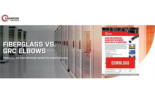 Fiberglass vs GRC Elbows (Elbow Comparison Flyer) | EC&M