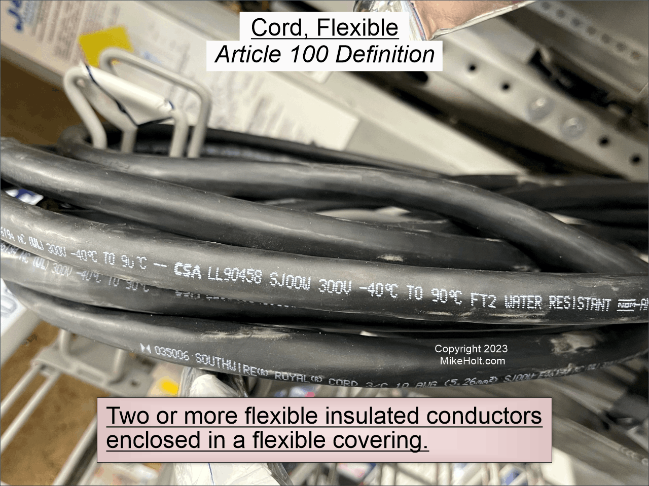 NEC Requirements for Flexible Cords and Fixture Wires | EC&M