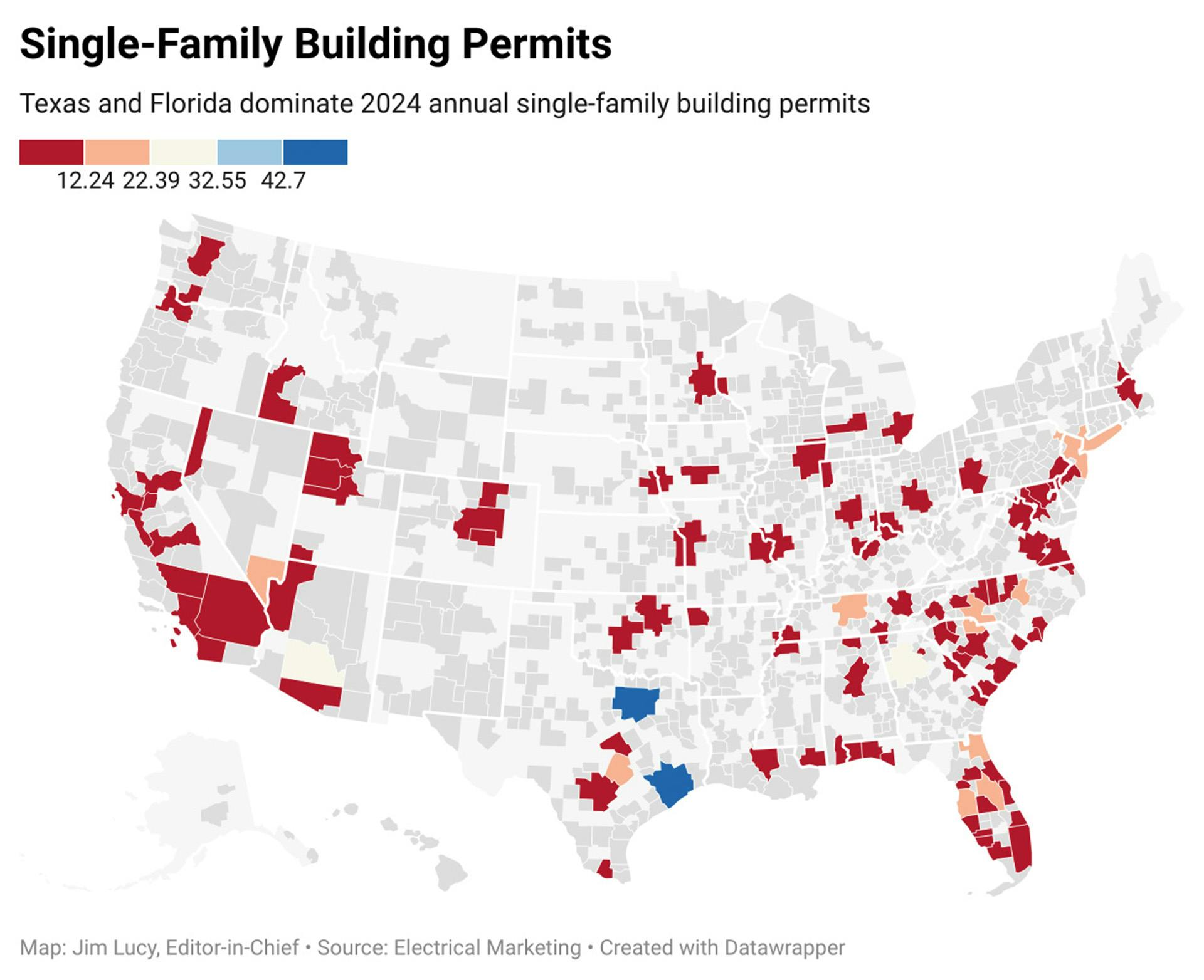 Single-Family Building Market Projections for 2025 | EC&M